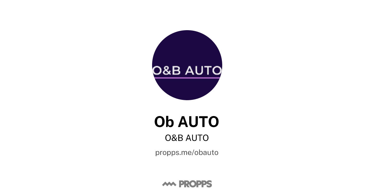 Ob AUTO - O&B AUTO