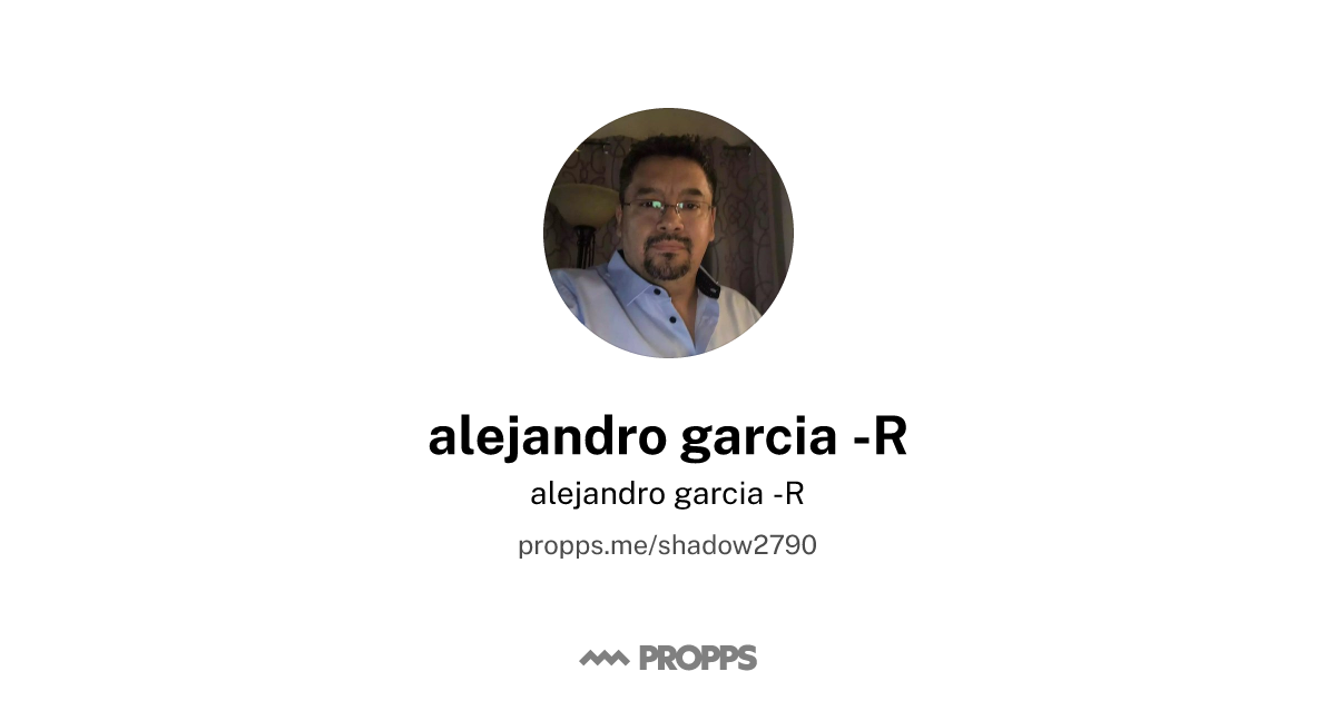 alejandro garcia -R - alejandro garcia -R
