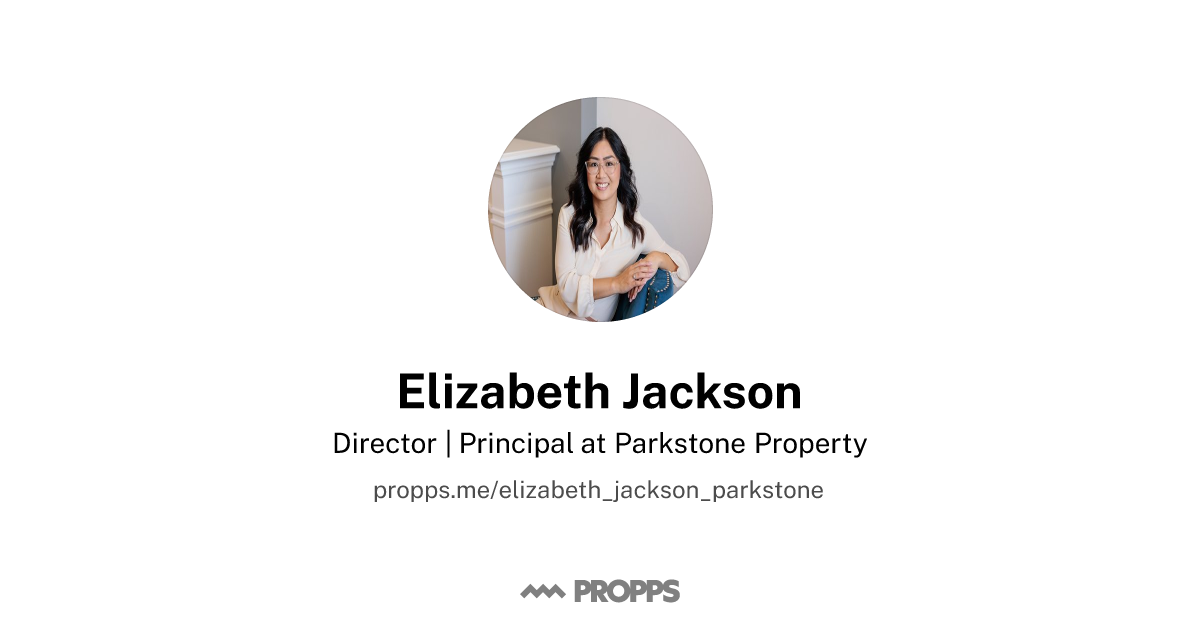 Elizabeth Jackson - Director | Principal at Parkstone Property